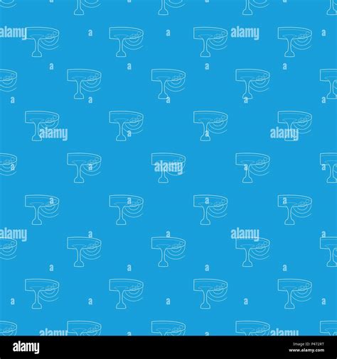Listening Device Pattern Vector Seamless Blue Stock Vector Image And Art