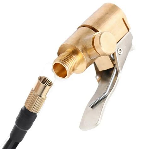 휴대용 풍선 펌프 밸브 커넥터 Deflatable 어댑터 자동차 타이어 휠 밸브 자동차 액세서리 고품질 풍선 척 Aliexpress