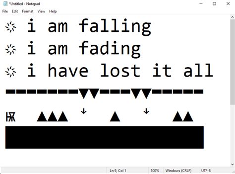Geometry Dash In Notepad R Geometrydash