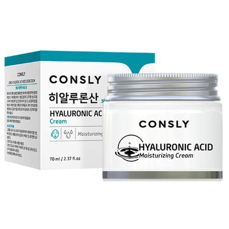 Consly Крем для лица увлажняющий с гиалуроновой кислотой, Hyaluronic ...