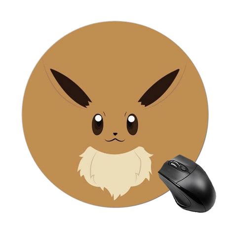 Eevee Mouse Pad Anime For Office Desk Computer Desk Gaming Room