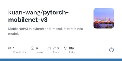 github kuan wang pytorch mobilenet v3 mobilenetv3 in pytorch and