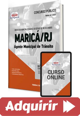 Estude Apostila Concurso Prefeitura Maricá RJ 2023 Agente de
