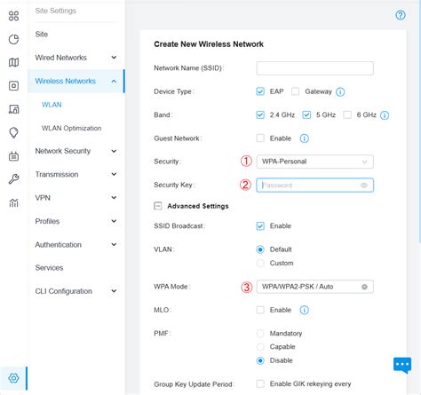 Instructions For Ssid Security Settings On Omada Controller Omada Network Support