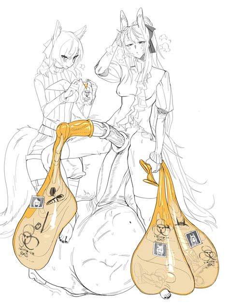 Rule 34 2futas Animal Ears Animal Penis Archetto Arknights