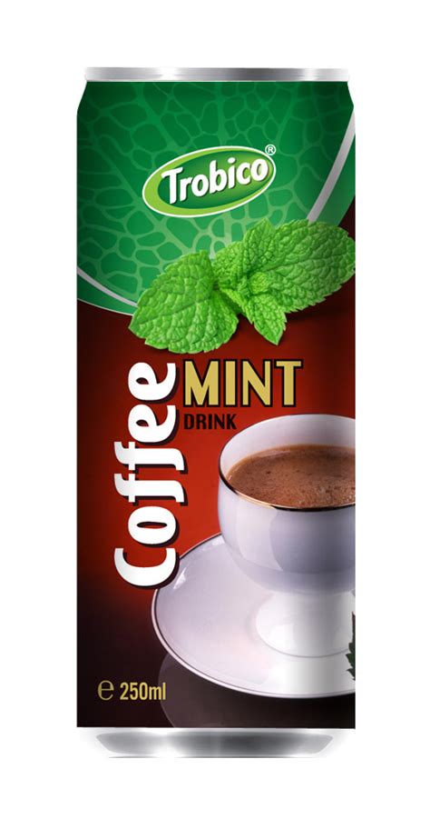 250ml Coffee Mint Drink Alu Can Beverage Manufacturer