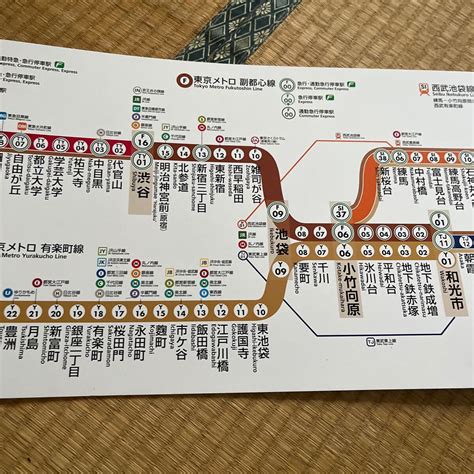 東京メトロ 副都心線 有楽町線 停車駅案内 路線図 直通電車 みなとみらい線 東急東横線 西武池袋線 東武東上線の落札情報詳細 Yahoo
