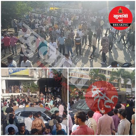 बड़ा विवाद पटाखे फोड़ने की बात पर मुस्लिम समुदाय के लोगो ने किया