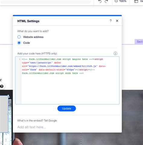 Alternative Methods To Publish Your Forms On Wix 123formbuilder