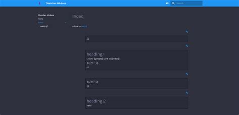 Obsidian Mkdocs Publisher A Free Publish Alternative Share Showcase Obsidian Forum