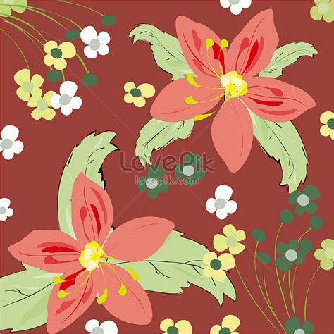 벡터 매끄러운 꽃 패턴 이미지 Hd 베리 패턴 매끄러운 배경 사진 무료 다운로드 Lovepik