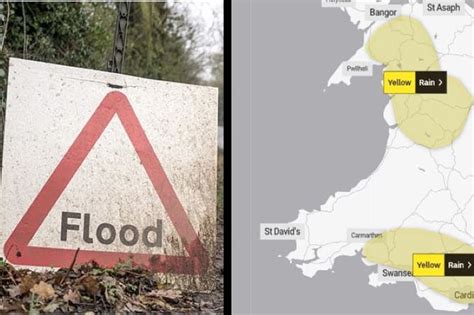 Forecasters Issue Heavy Rain Warning Cambrian Uk