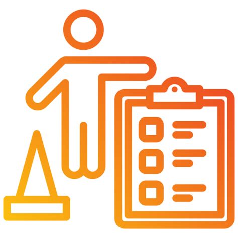 Procedure Generic Gradient Outline Icon