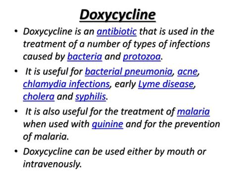 Doxycycline Ppt