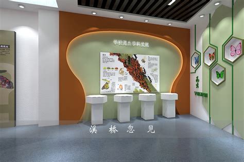 湖南农大昆虫标本馆效果图及现场图（已落地）溪桥忽见 站酷zcool
