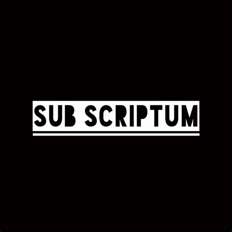 Sub Scriptum Youtube