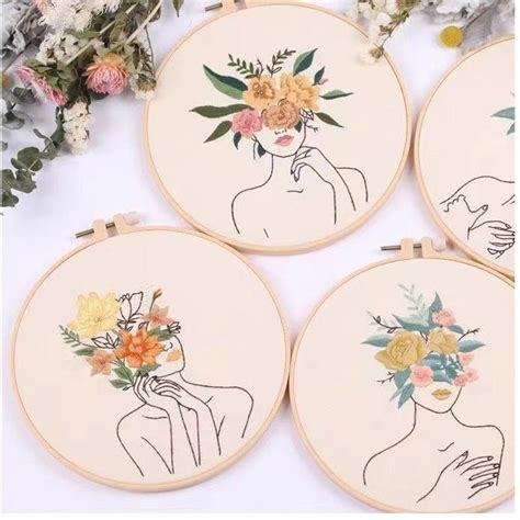 Adult Embroidery Kits Etsy