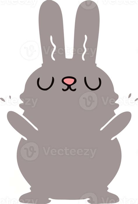 Mano Dibujado Peculiar Dibujos Animados Conejo 41020555 Png
