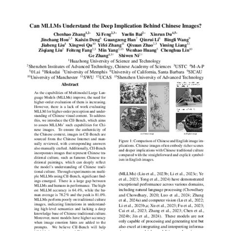 Can Mllms Understand The Deep Implication Behind Chinese Images Acl Anthology