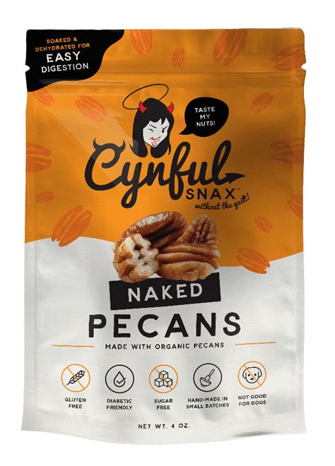 Naked Pecans Cynful Snax