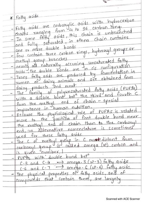 Lipid Chemistry Notes LearnPick India