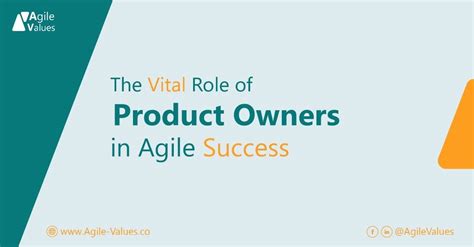 Agilevalues Productowner Agileteams Valuedelivery