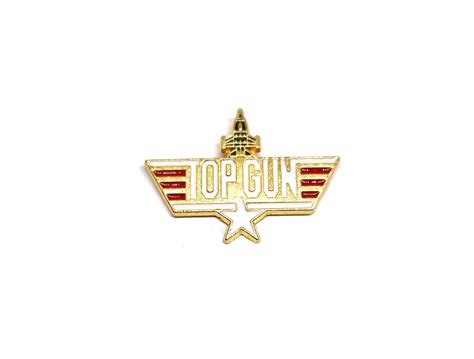 Us Navy Top Gun Enamel Pin Finox