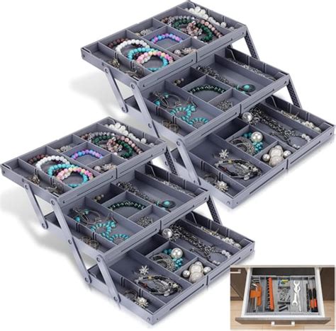 Multi Level Smart Drawer Organizer Buckit Pk