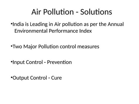 83949822 Air Pollution Solutionspptx