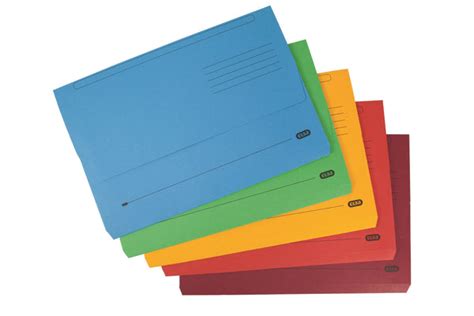 Manila Assorted Colour A4 Foolscap Document Wallet Pack Of 25