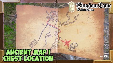 Kingdom Come Deliverance Ancient Map 1 Treasure Location Unique Stinger Sword Youtube