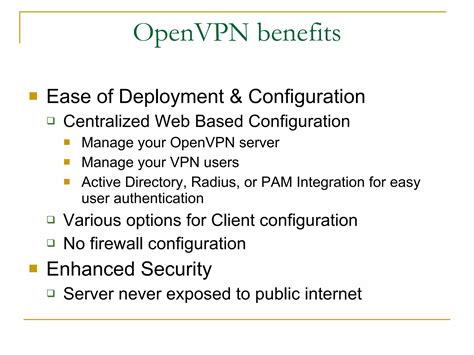Openvpn Ppt