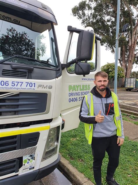 Congratulations Blade Passing Heavy Rigid Truck Licence Test Payless