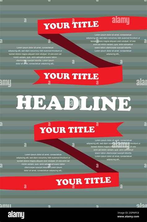 Colorful Paper Folding Vector Layout Design Template With Area For