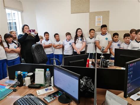 Alunos Do 4º Ano Tarde Da Escola Municipal Leocádio José Correia