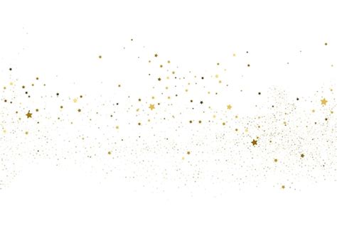 Textura De Confeti De Brillo Dorado Claro Vector Premium