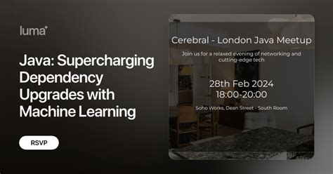 Java Supercharging Dependency Upgrades With Machine Learning · Luma Jack Jackson