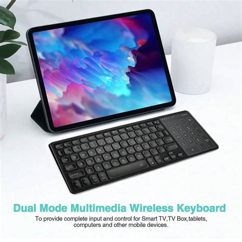 7 Colors Backlit Wireless Keyboard With Touchpad Numberic Keypad
