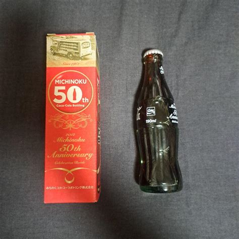 【まとめてオトク】みちのくコカコーラ創業50周年記念ボトル★化粧箱入り★非売品★ メルカリ