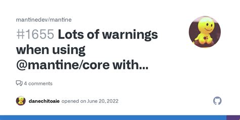 Lots Of Warnings When Using Mantinecore With React 18x · Issue 1655