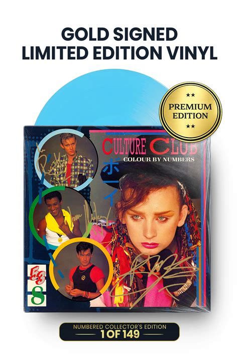 Colour By Numbers Light Blue Culture Club Vinyl