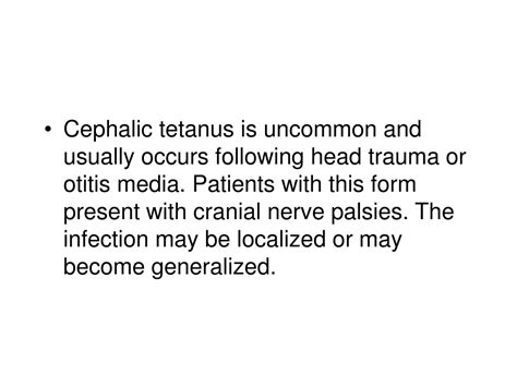 Ppt Tetanus Powerpoint Presentation Free Download Id 9649753