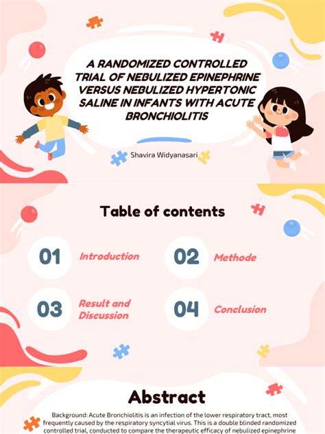 Bronkiolitis Download Free Pdf Randomized Controlled Trial Medicine