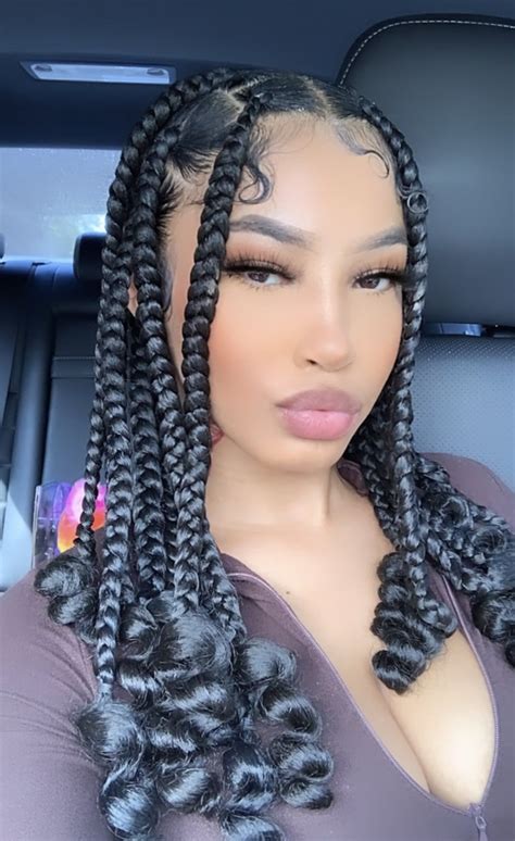 Cute Box Braids Hairstyles Box Braids Hairstyles For Black Women Braids Hairstyles Pictures