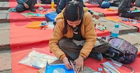 Pariksha Pe Charcha बच्चों ने उकेरा अपने सपनों का देश विकसित भारत के