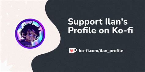 Buy Ilans Profile A Coffee Ko Ilan Profile Ko Fi ️ Where Creators Get Support From
