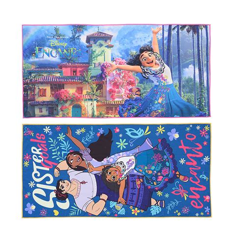 イサベラとルイーサの姿もセガプライズ ディズニーミラベルと魔法だらけの家プレミアムバスタオル