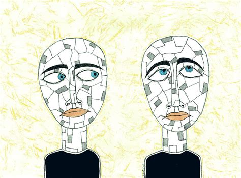 Fear Mistrust And Suspicion Drawing By Jeremy Clayton