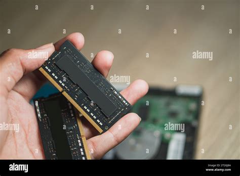 Cyber Data Attack Concept Broken Laptop Crash Motherboard Memory