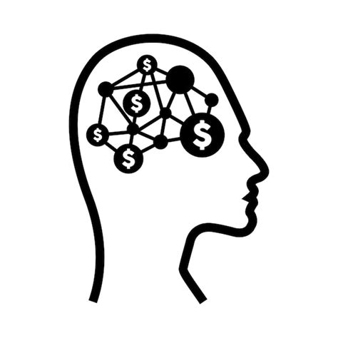 Premium Vector Digital Dollar Sign Symbol On Futuristic Human Profile